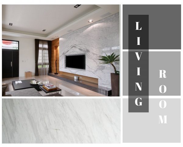 Marble Feature Wall Ideas | House Of Countertops